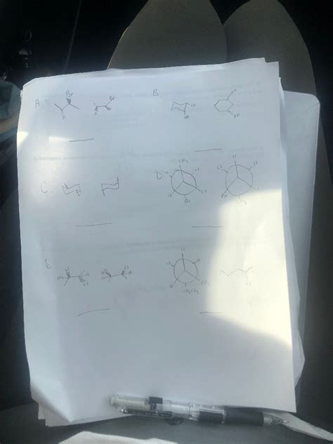 Solved Determine Whether Each Pair Of Molecules Represent