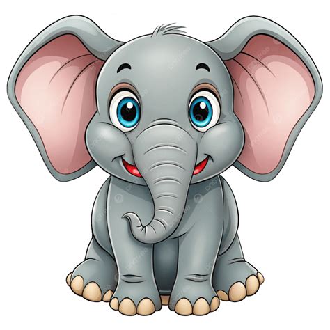Easy Elephant Cartoon Drawing Cliparts Cartoons Jingfm