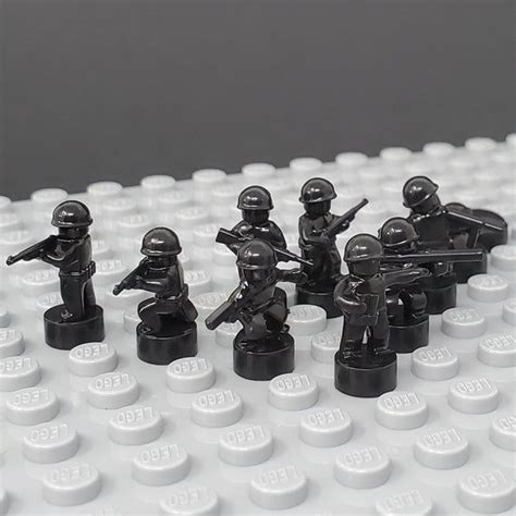 Nano Soldier Figures Micro Lego Lego Custom Minifigures Lego Soldiers
