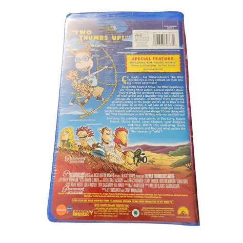 The Wild Thornberrys Movie Brand New Sealed Vhs 2003 Etsy
