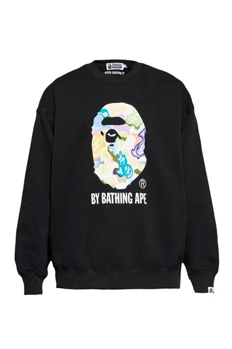 Czarny Bluza Z Logo A Bathing Ape® Vitkac Polska