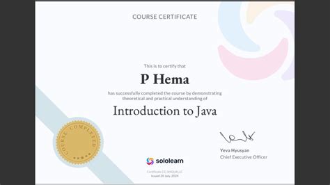 P Hema On Linkedin I Am Delighted To Share That I Have Successfully Completed Introduction To
