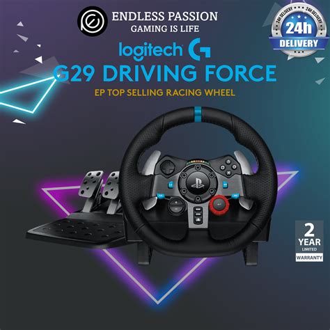 Logitech G Dual Motor Feedback Driving Force G Gaming Racing Wheel With Respon Town Green Com