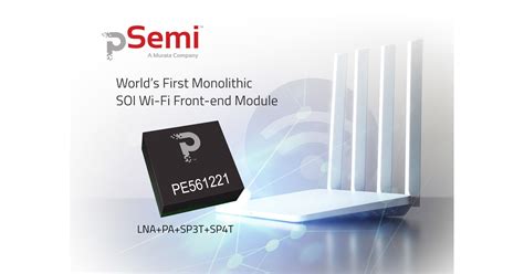 Psemi Announces Worlds First Monolithic Soi Wi Fi Front End Module Fem