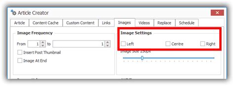 How To Customize Image Insert Code SEO Content Machine