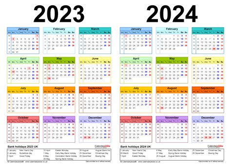 Nalc Color Coded Calendar 2023