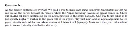 R STUDIO Ggplot Please Answer By R Chegg Com