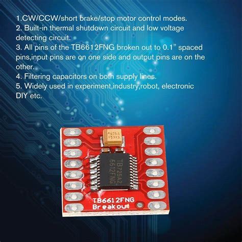 Inibolan Arduino Için Tb6612fng Çift Dc Step Motor Sürücü Fiyatı
