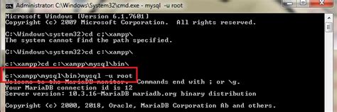 Hayatulgina Membuat Database Menggunakan Cmd
