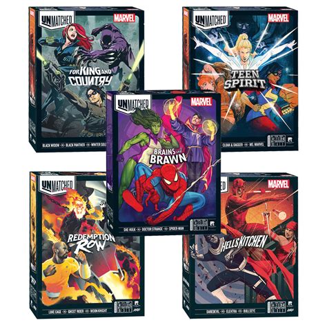 Unmatched Marvel Collection Board Game Bandit