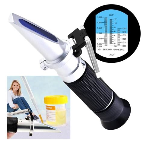 Urine Refractometer 3 In 1 Serum Protein Specific Gravity And Refractiv