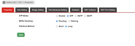 Introduction To Spanning Tree Protocol In Vigorswitches Draytek Faq