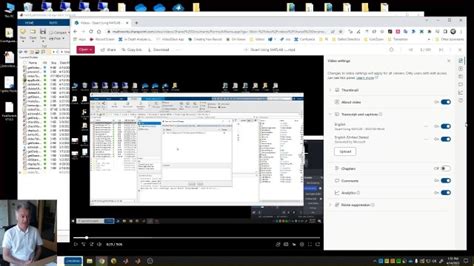 uploading a transcript to a sharepoint video video matlab