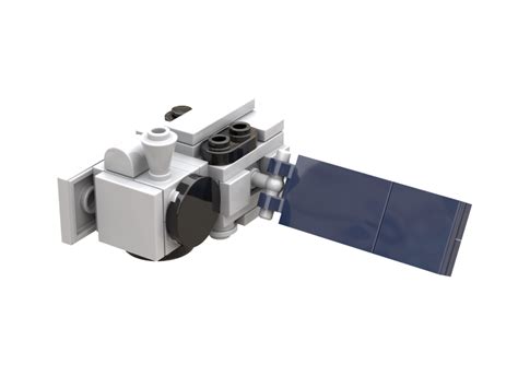 Lego Moc Icesat 2 1110 Scale As Saturn V By Timepenguin