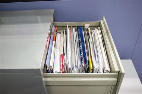 Files Document Of Hanging File Folders In A Drawer In A Whole Pile