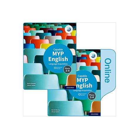 Myp English Language Acquisition Capable Print And Enhanced Online