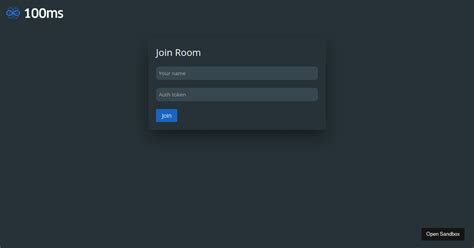 Hms Js Quickstart Codesandbox
