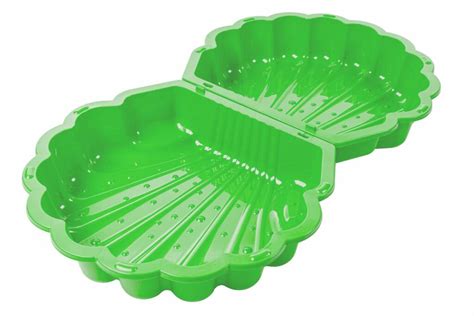 Zandbak Schelp Appelgroen 2 Delig 88 X 77 Cm Swingking