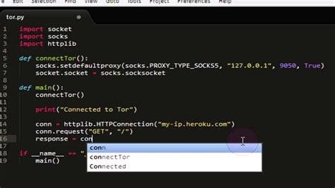 Python Tor With Python Tutorial 1 Connecting To Tor Youtube