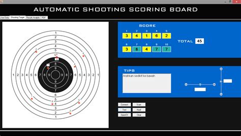 Auto Scoring Shooting Target Peseno