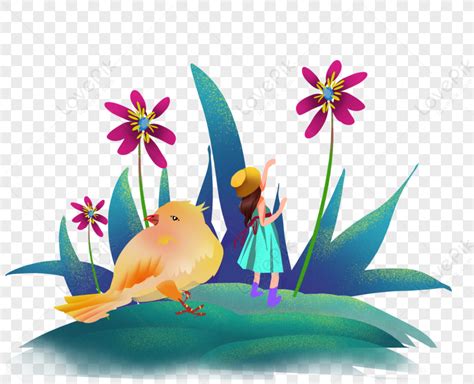 만화 소녀 Png 일러스트 무료 다운로드 Lovepik