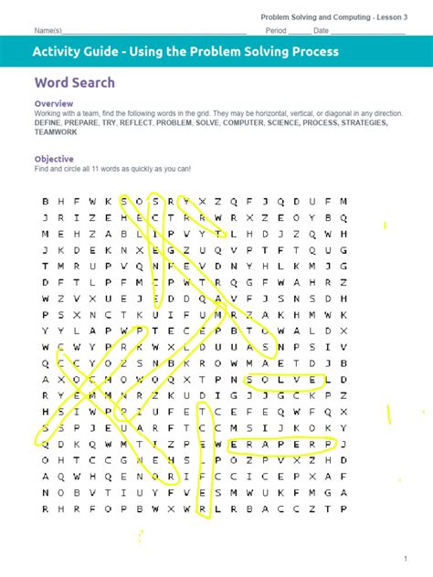 U1l03 Activity Guide 2b Using The Problem Solving Process Pdf