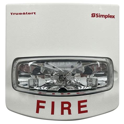Simplex 4906 9103 Wall Mount Strobe White