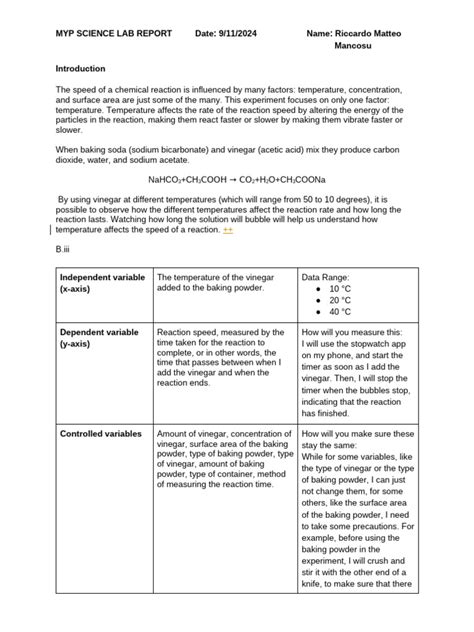 Lab Report Volage Pdf Temperature Activation Energy