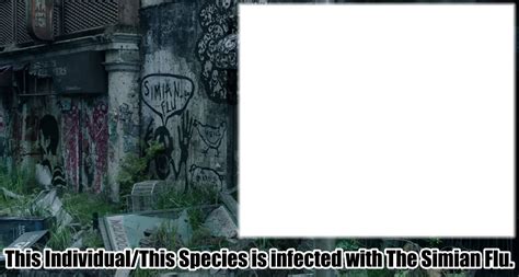 Individual Infected With Simian Flu Template By Mask Of Vice On Deviantart