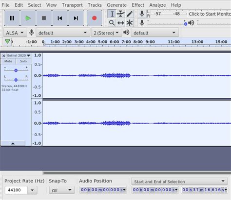 I Need Some Assistance With Volume Control GNU Linux Audacity Forum