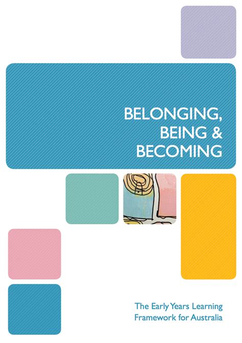 Educators Guide To The EARLY YEARS LEARNING FRAMEWORK FOR AUSTRALIA