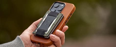 Ridge Wallets For Men Compatible With Magsafe Slim