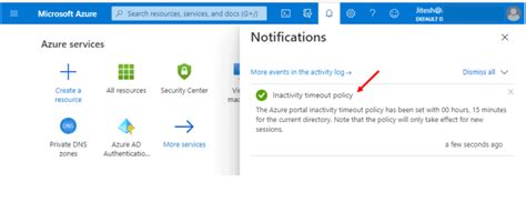 Azure Portal Settings And Preferences Walkthrough Microsoft Azure Device Management Blog