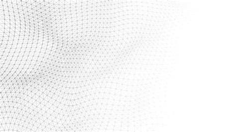 Premium Photo Wave White Background Wave With Connecting Dots And Lines On Dark Background