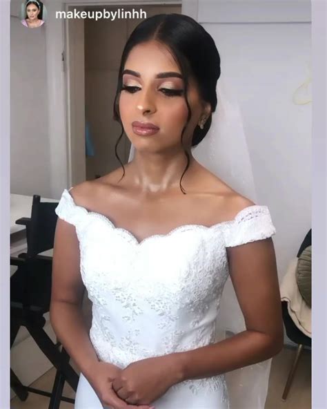 Så Smuk En Brud ️ Makeup Makeupbylinhh By Tp Kjoler
