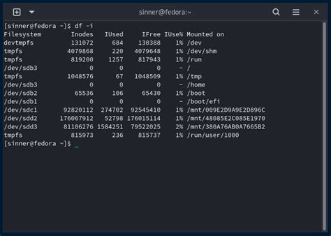 Linux Df Command Examples