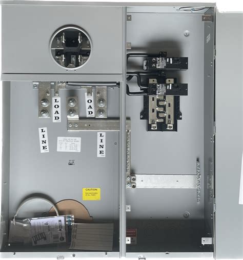 Siemens 400 320 Amp Meter Socket Main Combo Mc0816b1400scs W2 200a