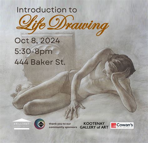 Introduction To Life Drawing West Kootenay Regional Arts Council