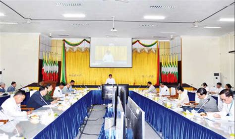 ပြည်ထောင်စုဝန်ကြီး ဒေါက်တာချာလီသန်း စက်ပစ္စည်းကြီးကြပ်မှုကော်မတီ၏ ၄