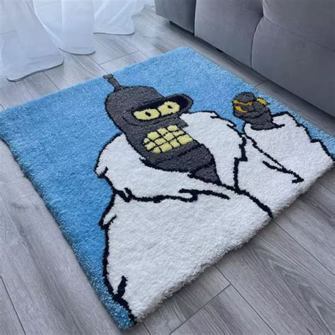 Custom Tufted Design Rugs Customized Tufting Shape Size Anime