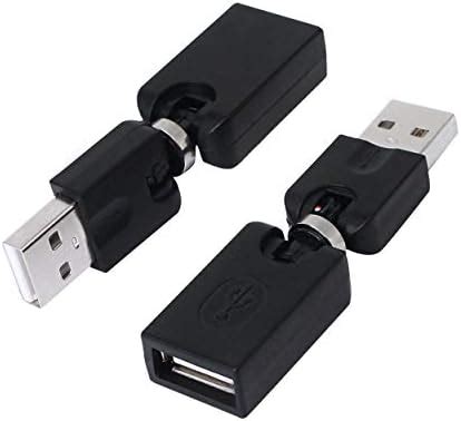 Amazon Com CERRXIAN Rotating And Swivel Twist USB 2 0 Type A Male To Type A Female 360 Degree
