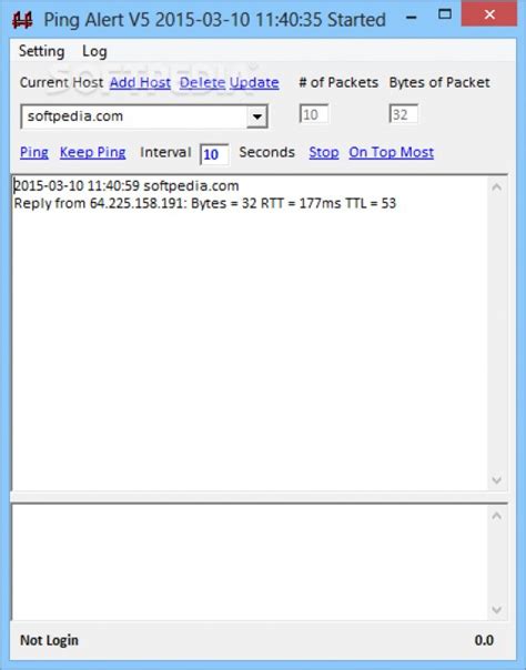 Ping Alert Download Softpedia