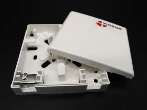 1 Port Ftth Fiber Optic Termination Box Sc Apc Socket Panel With