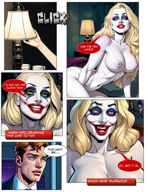 Rule 34 Ai Generated Brainwashing Clownification Corruption Dc Comics