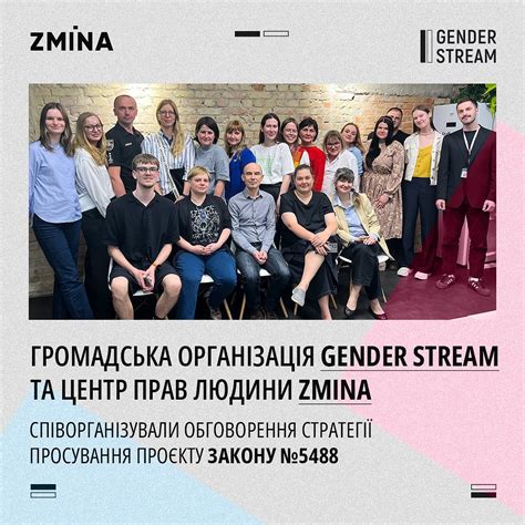 Gender Stream And Zmina Held A Strategic Meeting On Topic Gender Stream