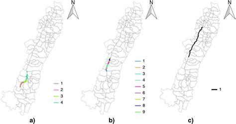 Spatial Distribution Of The Sampling Sections For Estimating The Hq Of