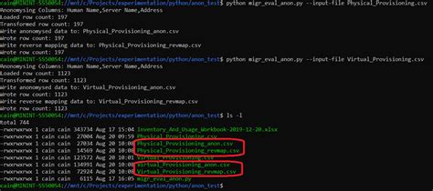 Use Migration Evaluator In Protected Or Regulated Environments By Anonymizing Sensitive Network