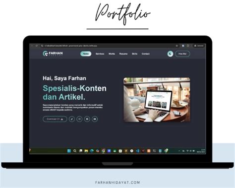 Template Html Gratis Untuk Website Portfolio