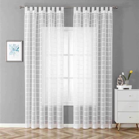 Lawell Ready Made Sheer Curtain Df0155l White 140x170cm 1pcpackage