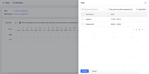 Admin Use Scheduling Attendance